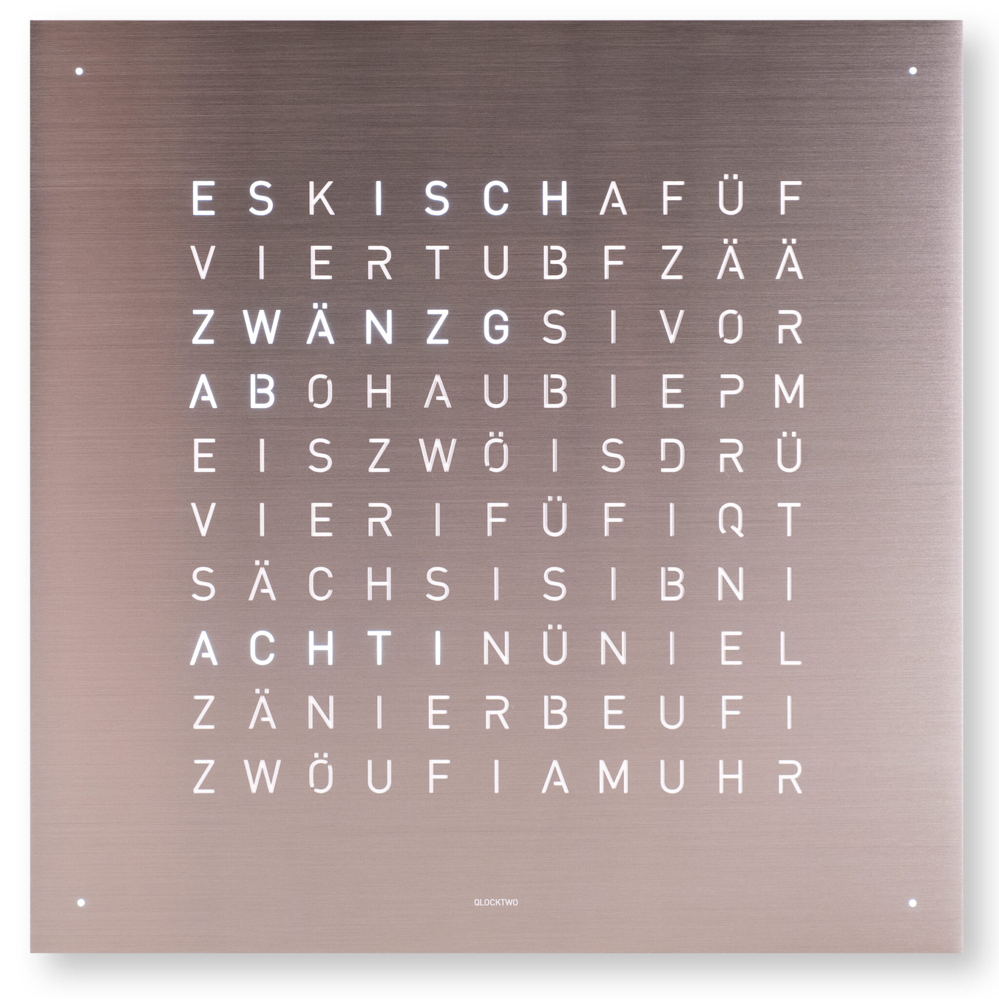 Qlocktwo Classic - Watch Outlet