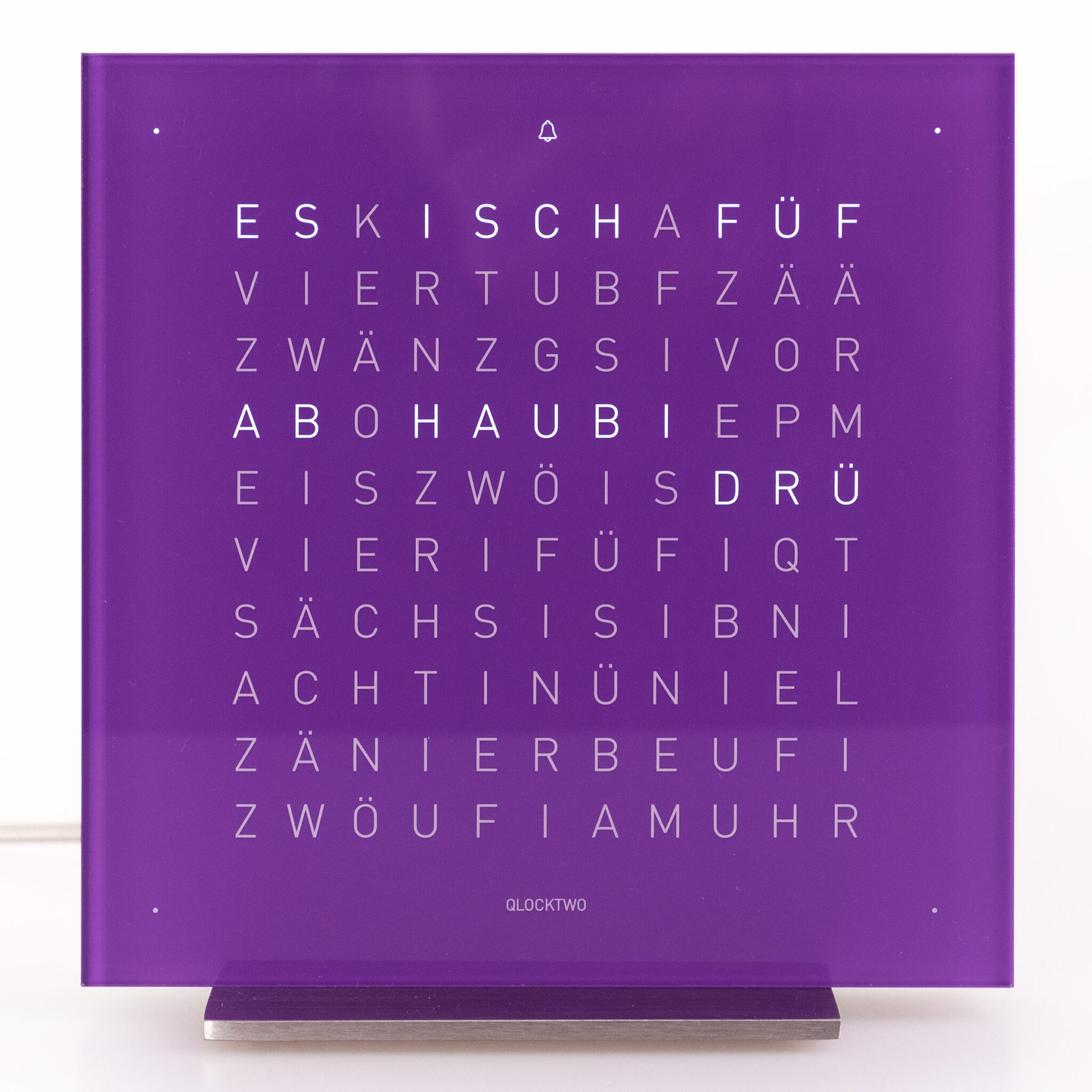 Qlocktwo Classic Creator’s Edition Rust – Schweizerdeutsch - Watch Outlet