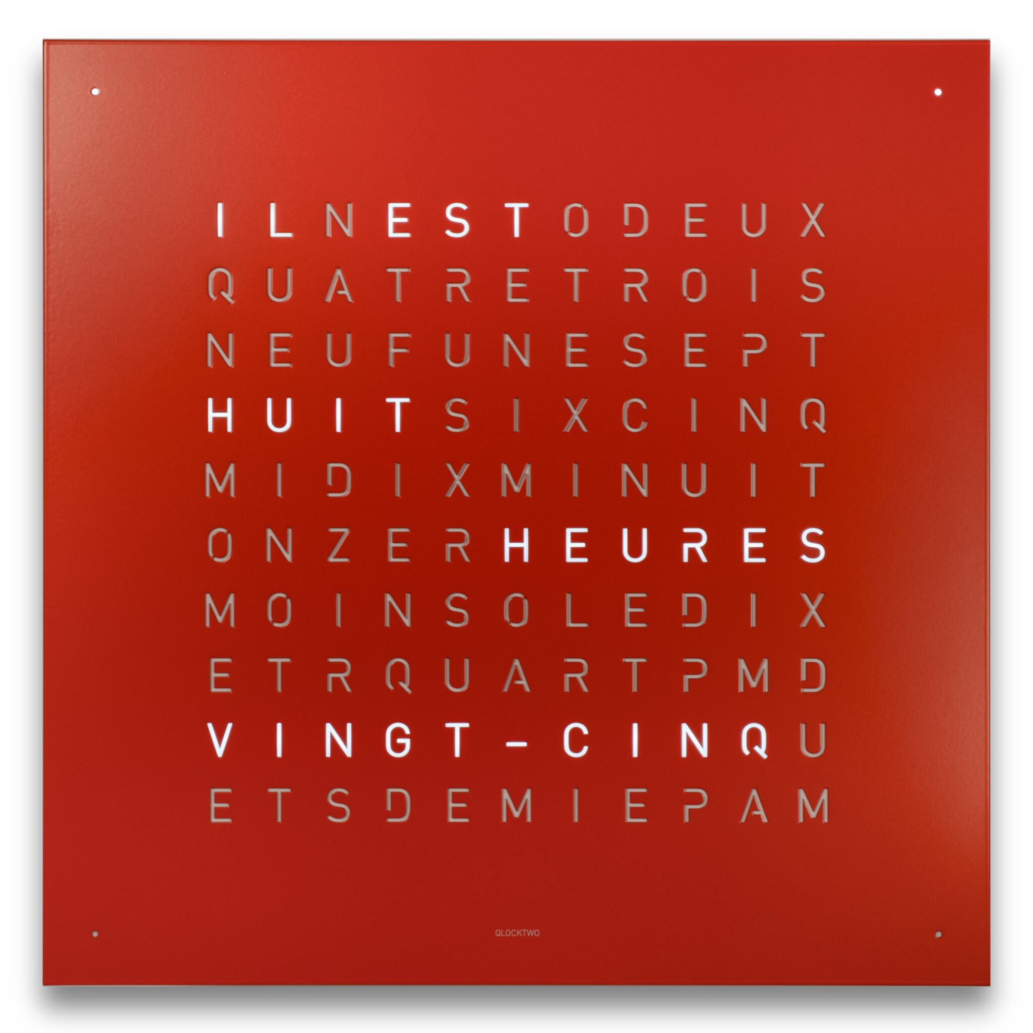 Qlocktwo Classic - Watch Outlet